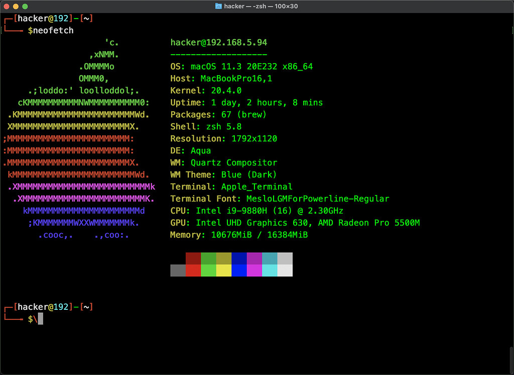 移植parrot的bash样式到zsh - 系统配置和定制 - ParrotSec中文社区