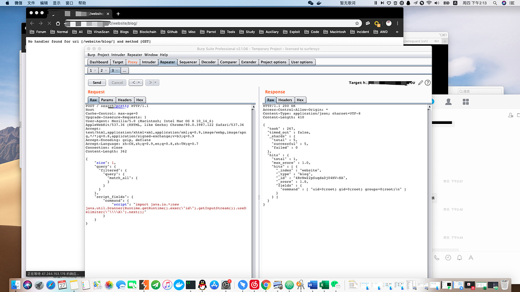 CVE-2014-3120 ElasticSearch命令执行漏洞分析复现 - 渗透测试相关 - ParrotSec中文社区